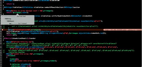 Ios Whats Link Between Nssetm Objectatindex And Nsmutablearray Stack Overflow