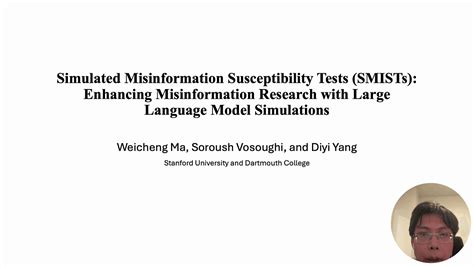 Underline Simulated Misinformation Susceptibility Smists Enhancing Misinformation Research