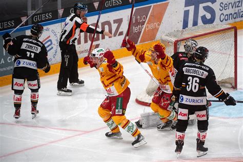 National League SCL Tigers Mit Der Revanche Luganos Lauf Gestoppt