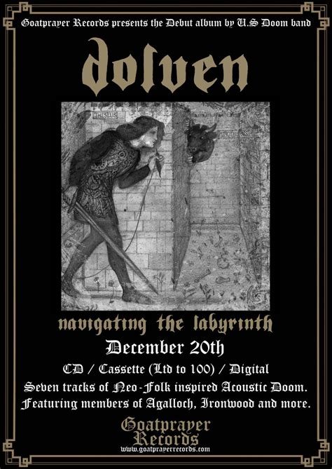 Navigating The Labyrinth Dolven Goatprayer Records