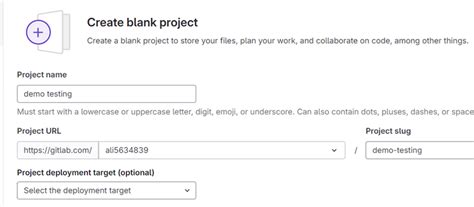 How To Create A Project In Gitlab Geeksforgeeks