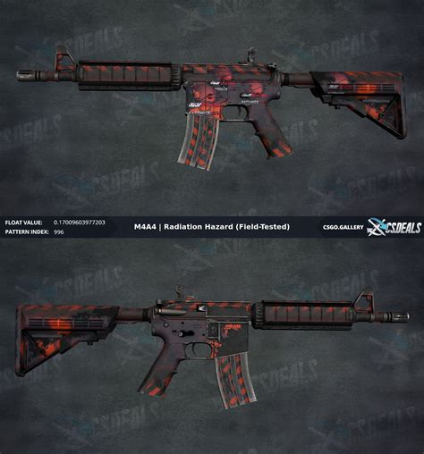H 4x Ibp Kato 14 M4a4 Radiation Hazard 017 W 47 Arcanas