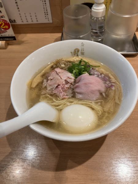 特製金目鯛らぁ麺 1150円らぁ麺 鳳仙花のレビュー ラーメンデータベース