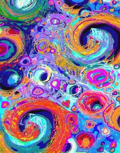 Groovy Painting By Paintings By Gretzky