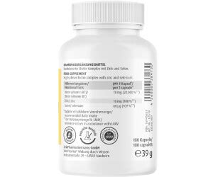 ZeinPharma Biotin Komplex 10mg Zink Selen Kapseln 180 Stk Ab 13