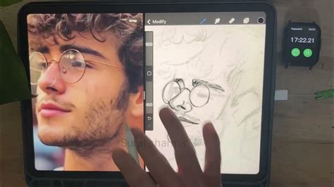 Quick Portrait Procreate Art Youtube