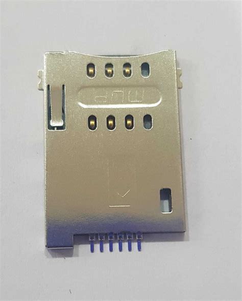 Pin Micro Sim Card Holder Metal Push Push Embeddinator