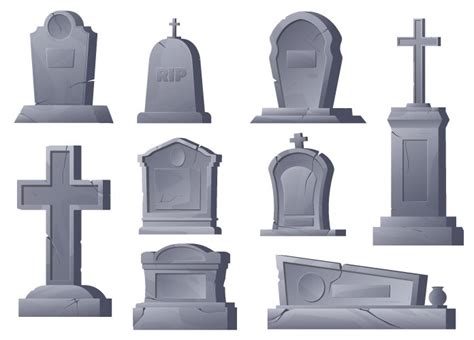 Cartoon Grave Vector Images Over 18 000