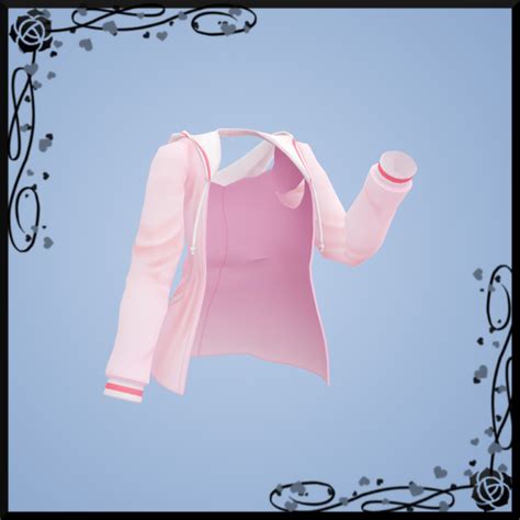 Mmd Pink Hoodie Download By Reseliee On Deviantart