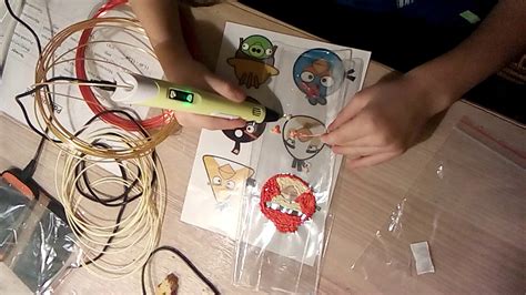 Рисуем 3d ручкой часть2 Youtube