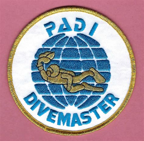 Padi Dive Master Patch
