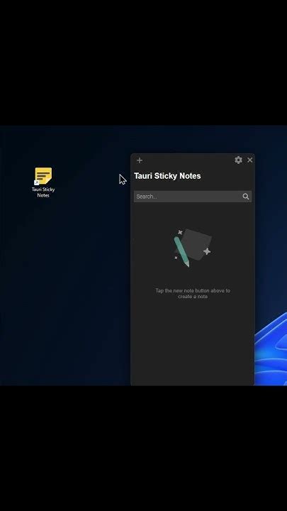 Rust Tauri Sticky Notes Desktop Application Rustlang Rustprogramming Tauri Shorts Coding