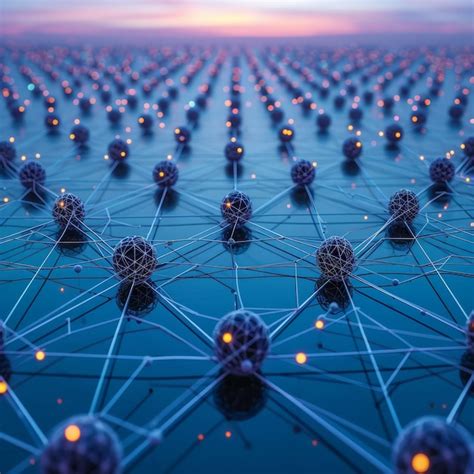 Premium Photo Conceptual Image Of A Decentralized Network Of