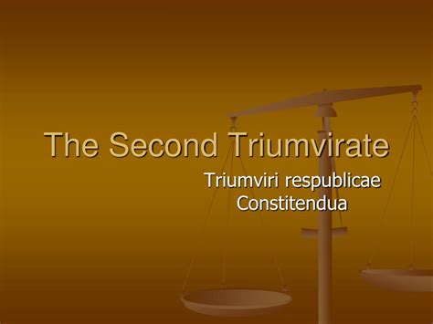Second Triumvirate Map
