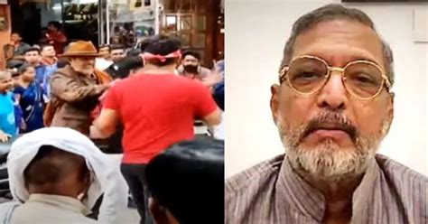 नाना पाटेकर ने शूटिंग के दौरान फेन को मारा थप्पड़ विडियो वायरल