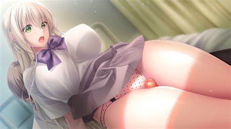 Choco Chip Nashiki Ria Anetomo Game Cg 1boy 1girl Bow Bowtie Breasts Brown Hair