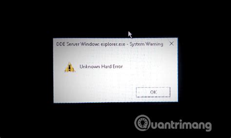 How To Fix Unknown Hard Error On Windows