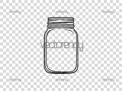 Jam Jar Svg Cut File Vectorency