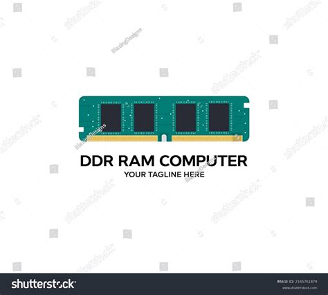 Ram Random Access Memory Modules Contacts Stock Vector Royalty Free 2165761879 Shutterstock