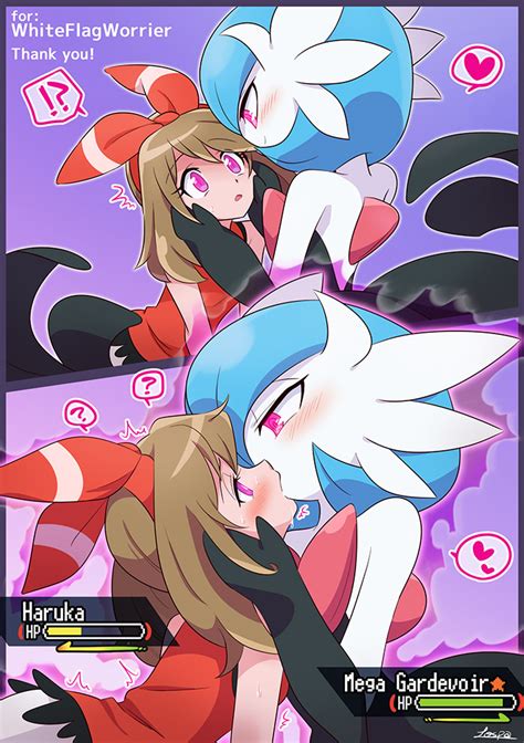 Gardevoir May And Mega Gardevoir Pokemon And 1 More Drawn By Bano