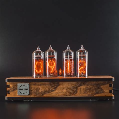 Nixie Tube Clock With New And Easy Replaceable IN 14 Nixie Tubes