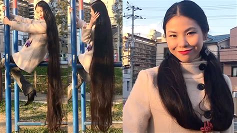 Realrapunzels Floor Length Hair In Public 2 Preview Youtube