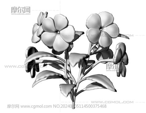 花束自然场景模型下载 摩尔网cgmol