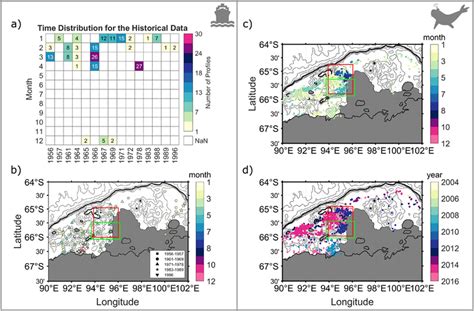 Spatio‐temporal Distribution Of Data A Heatmap With Number Of