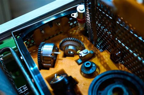 Various Parts For Assembly During The Assembly Of An Automobile Engine