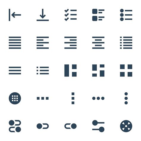 Glyph Icons For Ui Ux Vector Art At Vecteezy