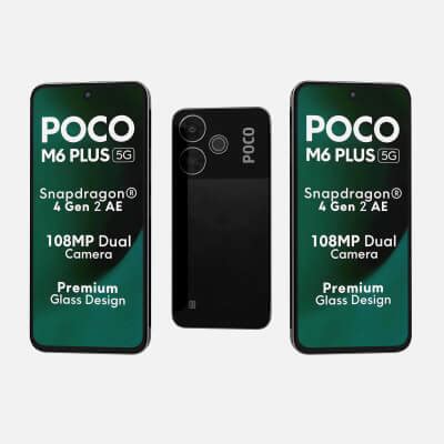 Xiaomi Poco M Plus G Graphite Black D Model By Rever Art