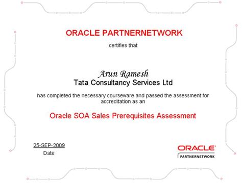 Oracle Soa And Aia Certifications