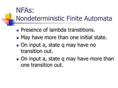 Ppt Finite Automata And Regular Languages Powerpoint Presentation Id