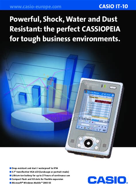 Pdf Manual For Casio Pda Cassiopeia Pocket Pc