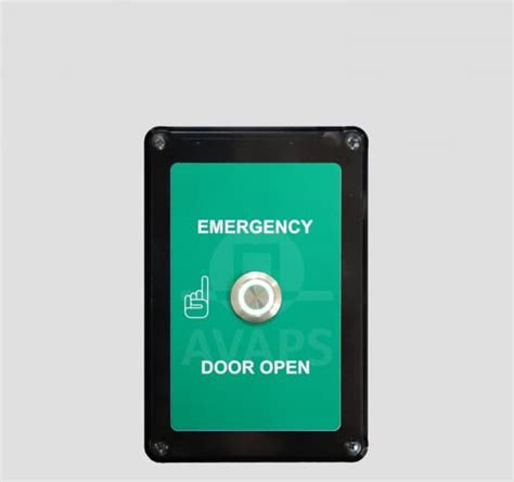 Emergency Open Button Control Unit Accessory Avaps En