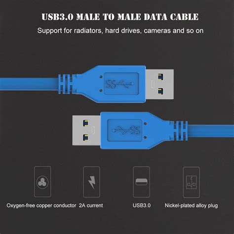 Super Speed Usb 30 Cable Male To Male Usb Extensi Grandado