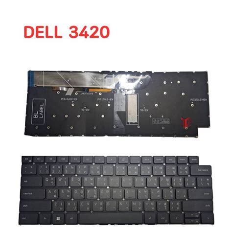 Keyboard Dell Latitude 3420 มีไฟ ใช้ได้กับรุ่น Dell Vostro 3420 3425 5310 5320 5410 5415