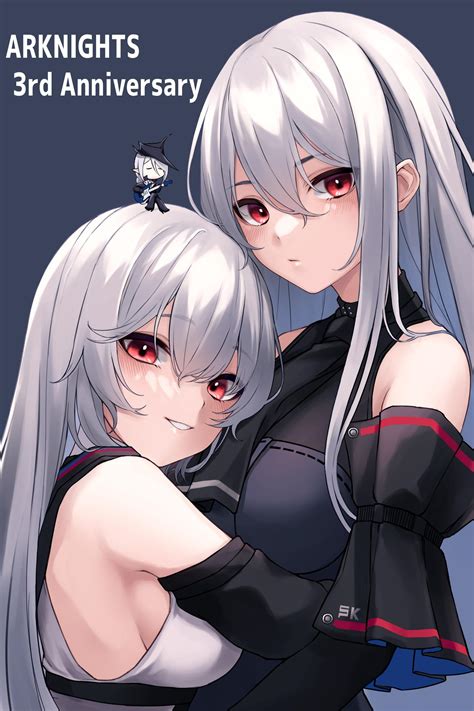 Skadi Specter Arknights R Silverhair