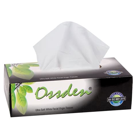 Ossden 2 Ply Ultra Soft Facial Tissue 100 Pull 200 Sheet Per Box Pack