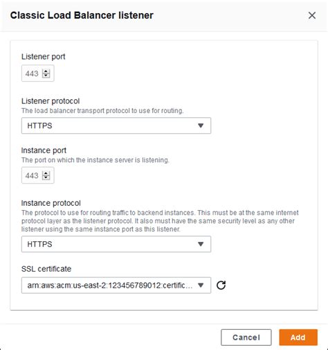 configuring a classic load balancer aws elastic beanstalk