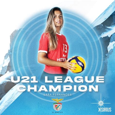 U21 League Champion Sara Fernandes Sl Benfica Ksirius