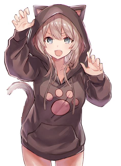 Cute Catgirl Artists Original Rawwnime