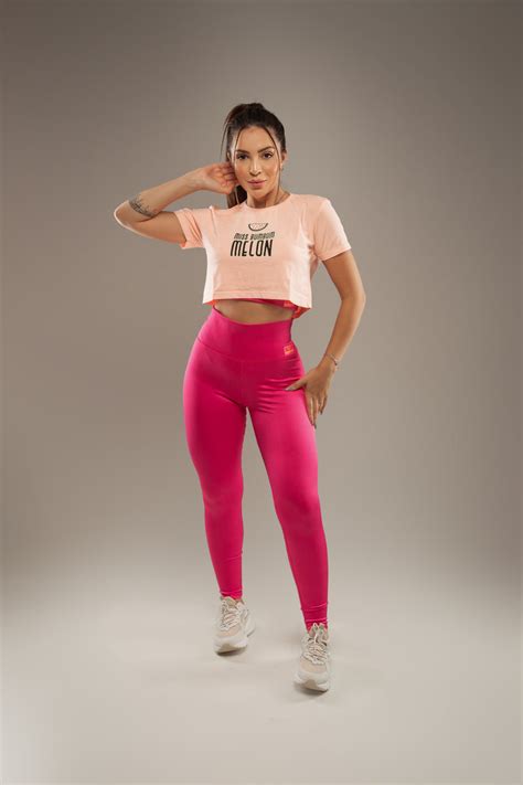Stonewashed Cropped Miss Bumbum Melon