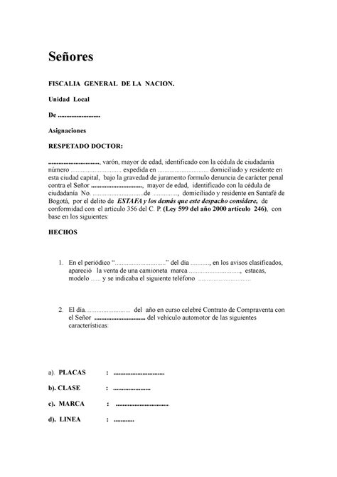 Formato De Denuncia Por Maltrato Animal Delito Penal