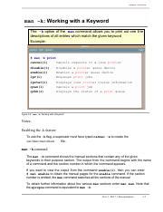 AIX Basics Babe Guide 16 Pdf V3 1 Babe Notebook Uempty Man K Working With A Keyword