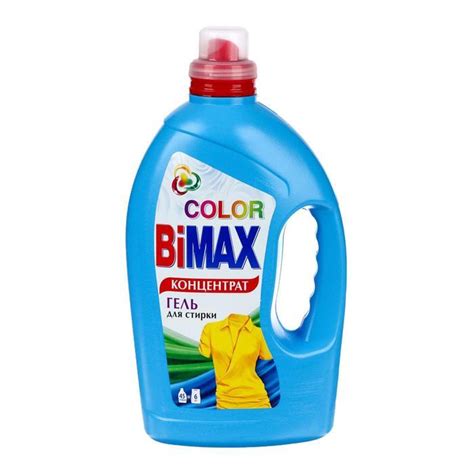 Гель для стирки BiMax Color, 2600 мл — купить в интернет-магазине OZON ...