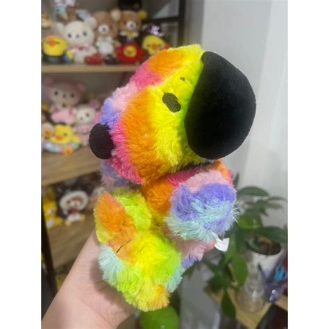 Snoopy ตุ๊กตาสนูปปี้ สีสายรุ้งขนสวยงานแท้ Shopee Thailand