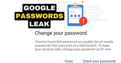 Google Passwords Leaked Your 4 Step Security Guide