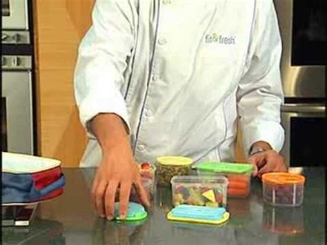 Fit Fresh Smart Portion Chill Containers YouTube