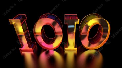 Claim Your 10 Discount With 3d Text Design Powerpoint Background For
